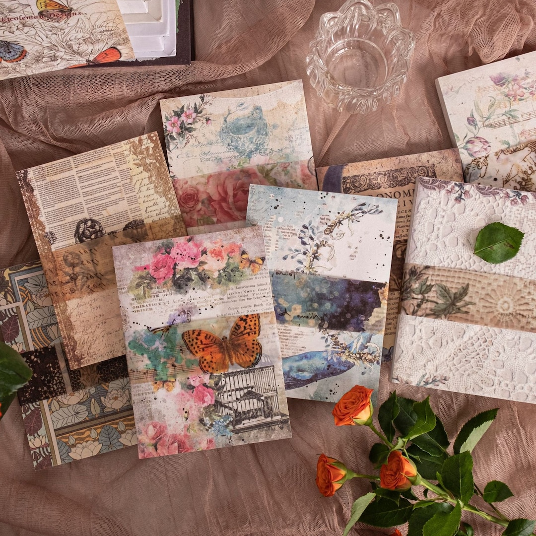 100 Sheets Lightweight Paper Pack Size 10cm*14cm // Journal Decorative ...