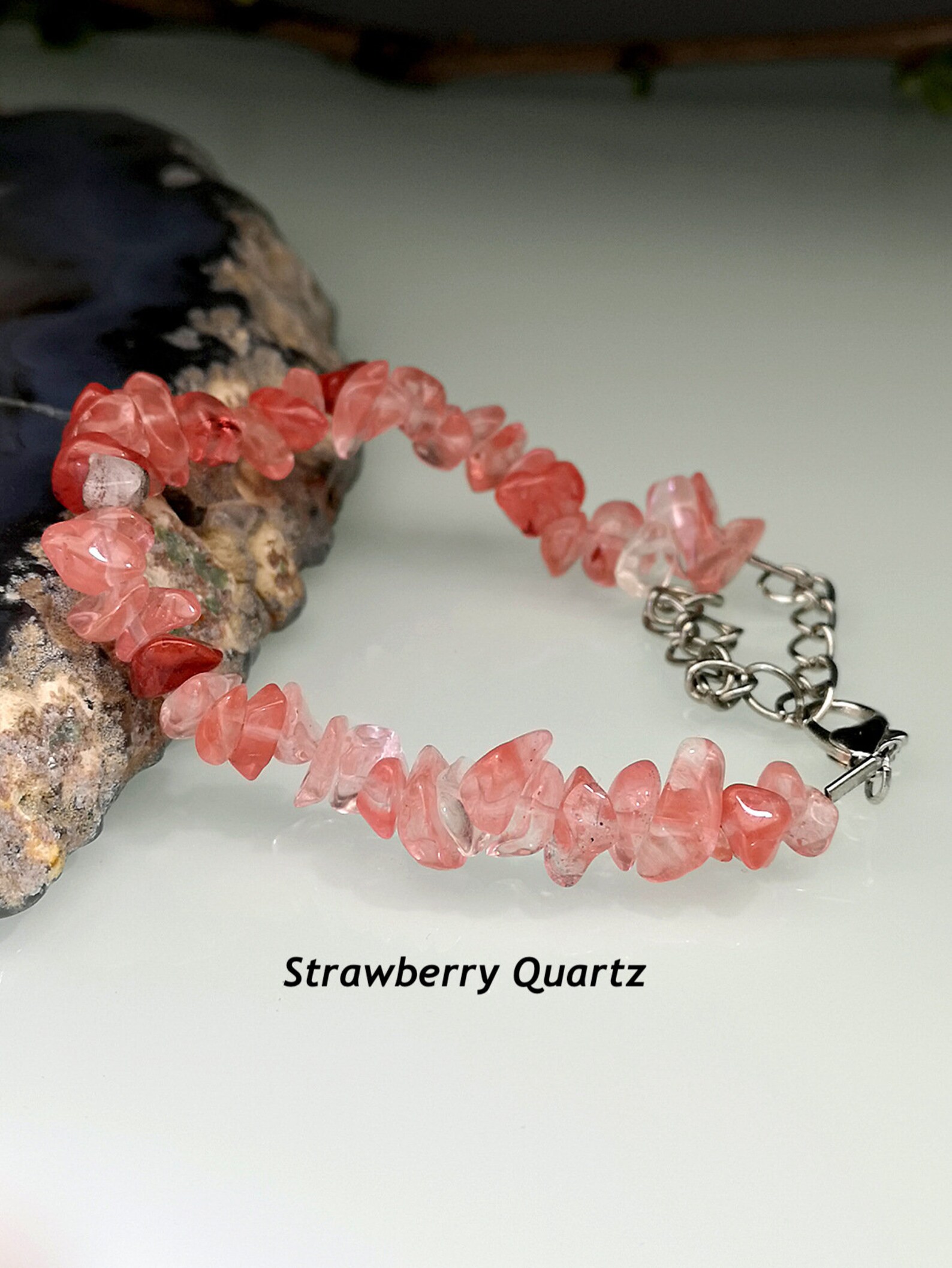 Natural Stone Bracelets Healing Crystals Bracelets - Etsy