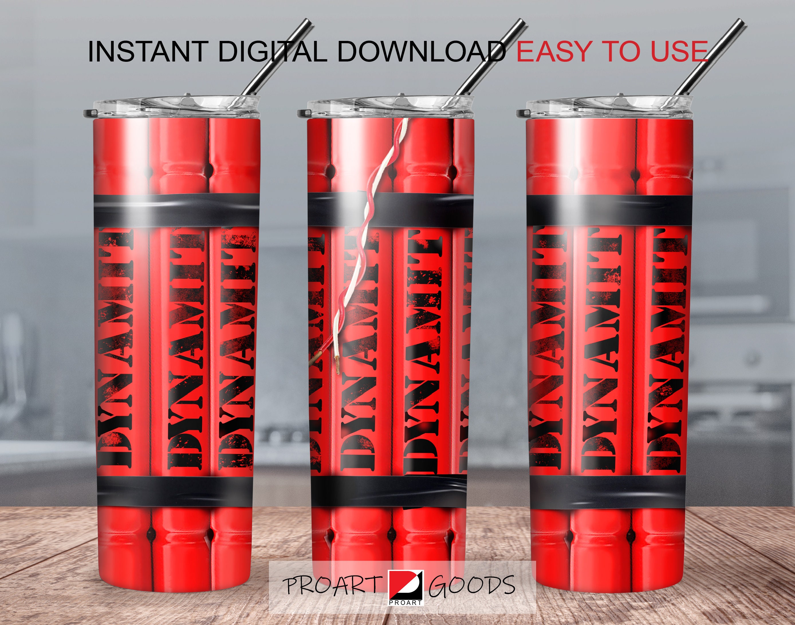 20oz Skinny Tumbler Dynamite Template Straight Tappered Tumbler Design ...