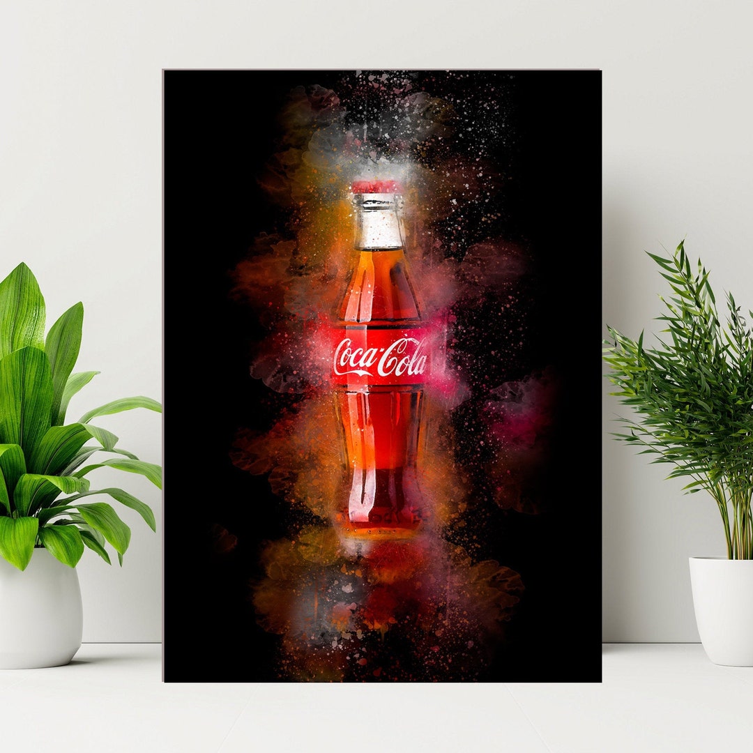 Coca Cola Bottle, Office Sign, Work Sign, Coke Sign, Coca-cola Lover ...