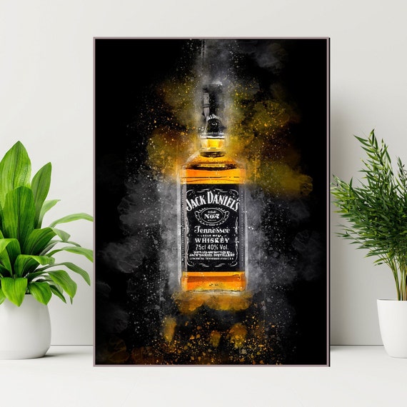 Whiskey Print Whiskey Poster Whiskey Gifts Cocktail Print | Etsy