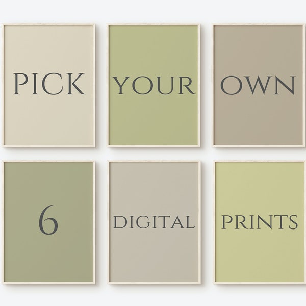 Set of 6 Prints - Etsy