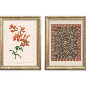 Printable Vintage Wall Art Set of 9 Prints, Gallery Wall Art Set ...