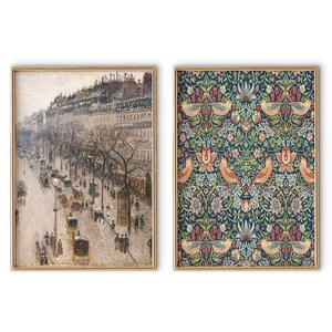 Printable Vintage Wall Art Set of 9 Prints, Gallery Wall Art Set ...