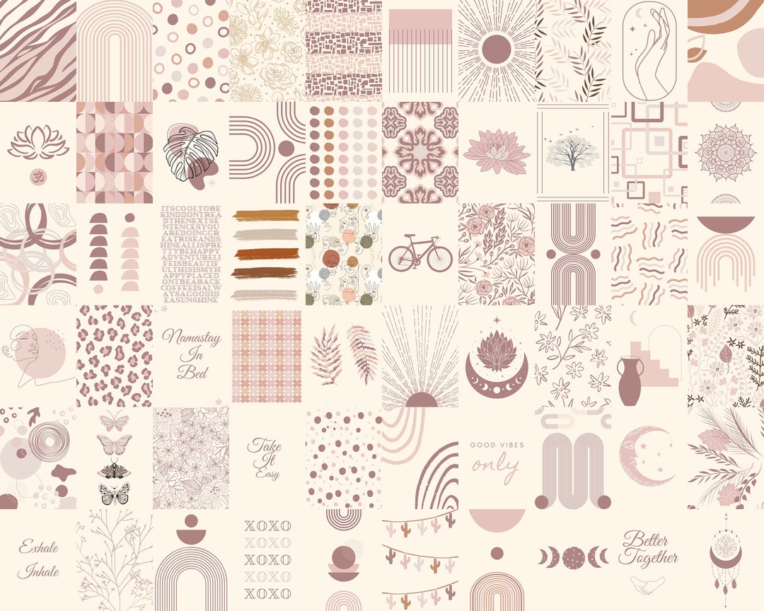 Aesthetic Wall Collage Kit Posters Aesthetic Photo Collage - Etsy