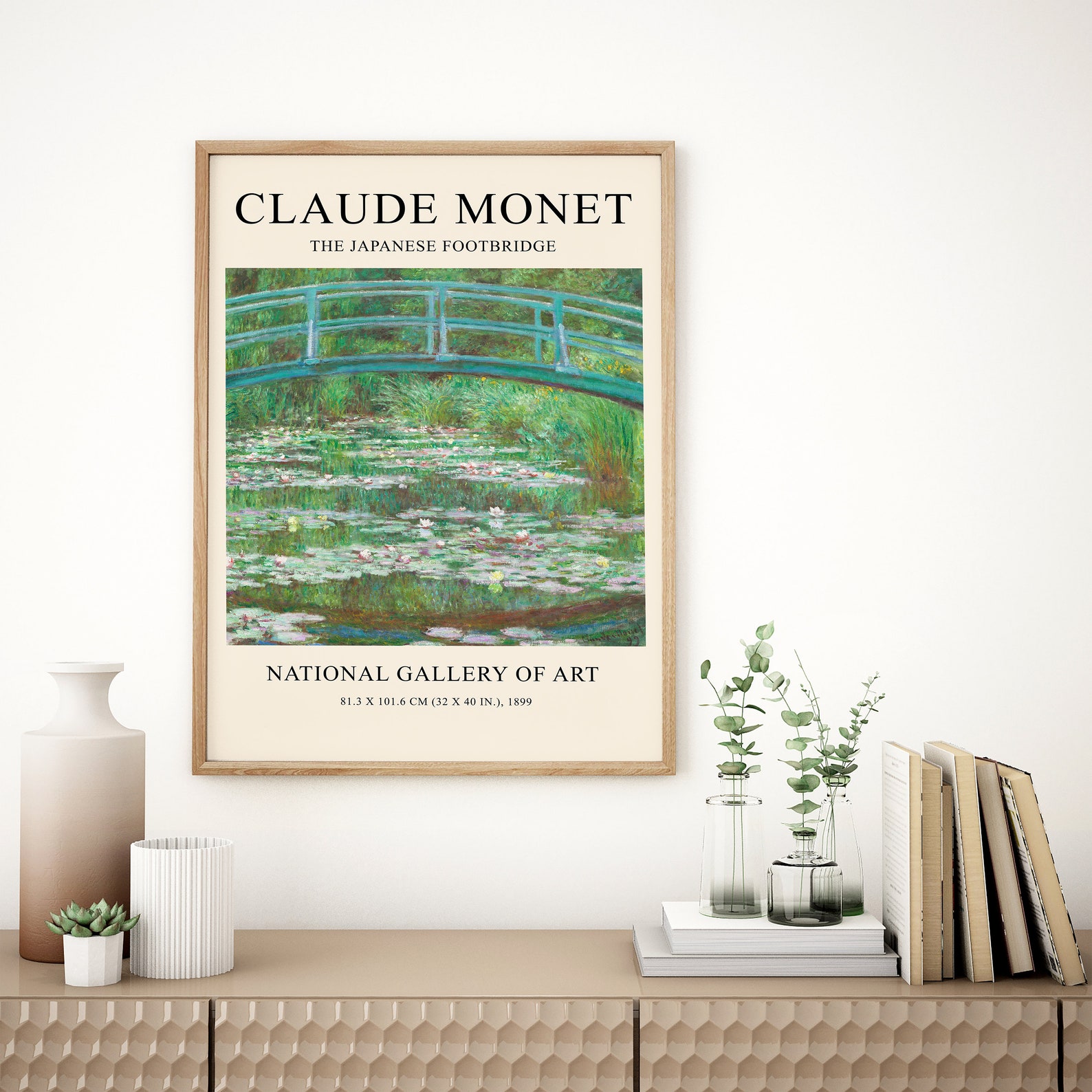 Monet Print Claude Monet Prints Exhibition Poster Digital - Etsy