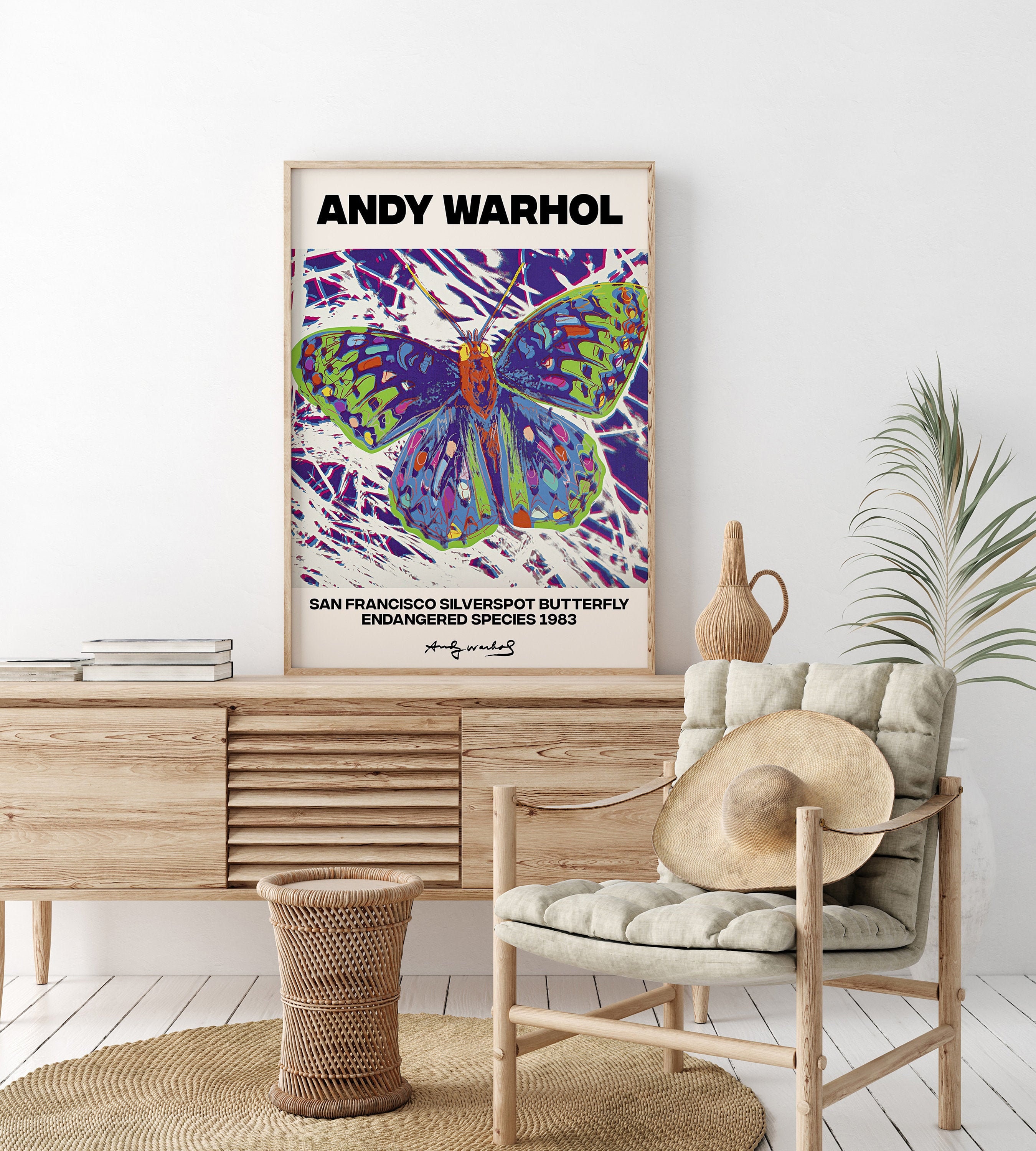 Digital Prints Art & Collectibles Digital Art Exhibition Poster Warhol ...