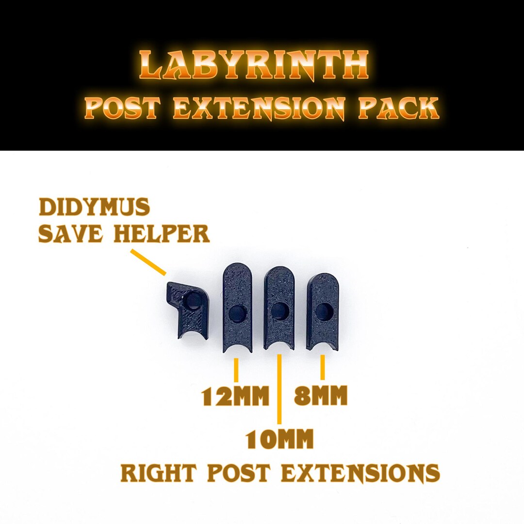 Labyrinth Pinball Post Extension Pack - Etsy
