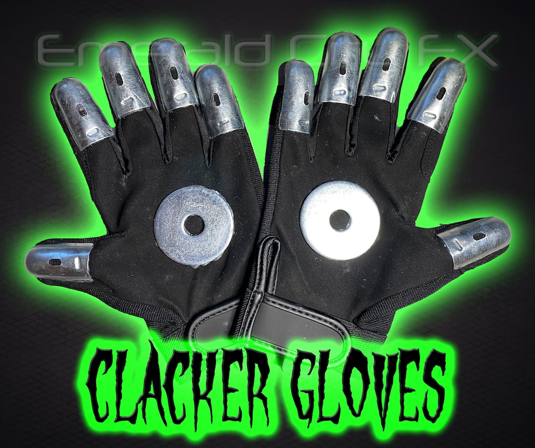 Metal Clacker Gloves for Halloween, Haunted House & Cosplay - Etsy
