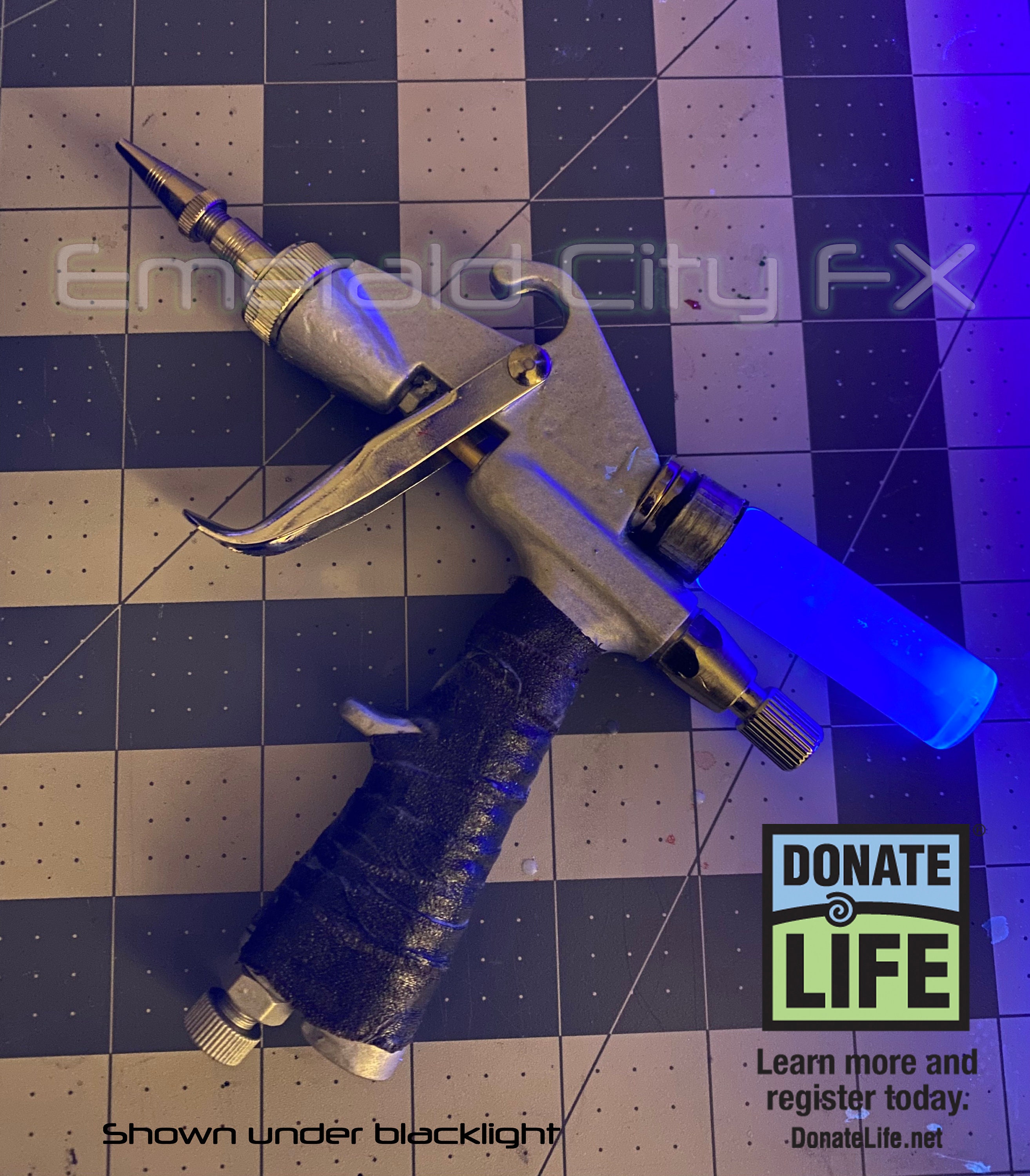 Repo the Genetic Opera-inspired Zydrate Gun Geneco Movie Prop - Etsy