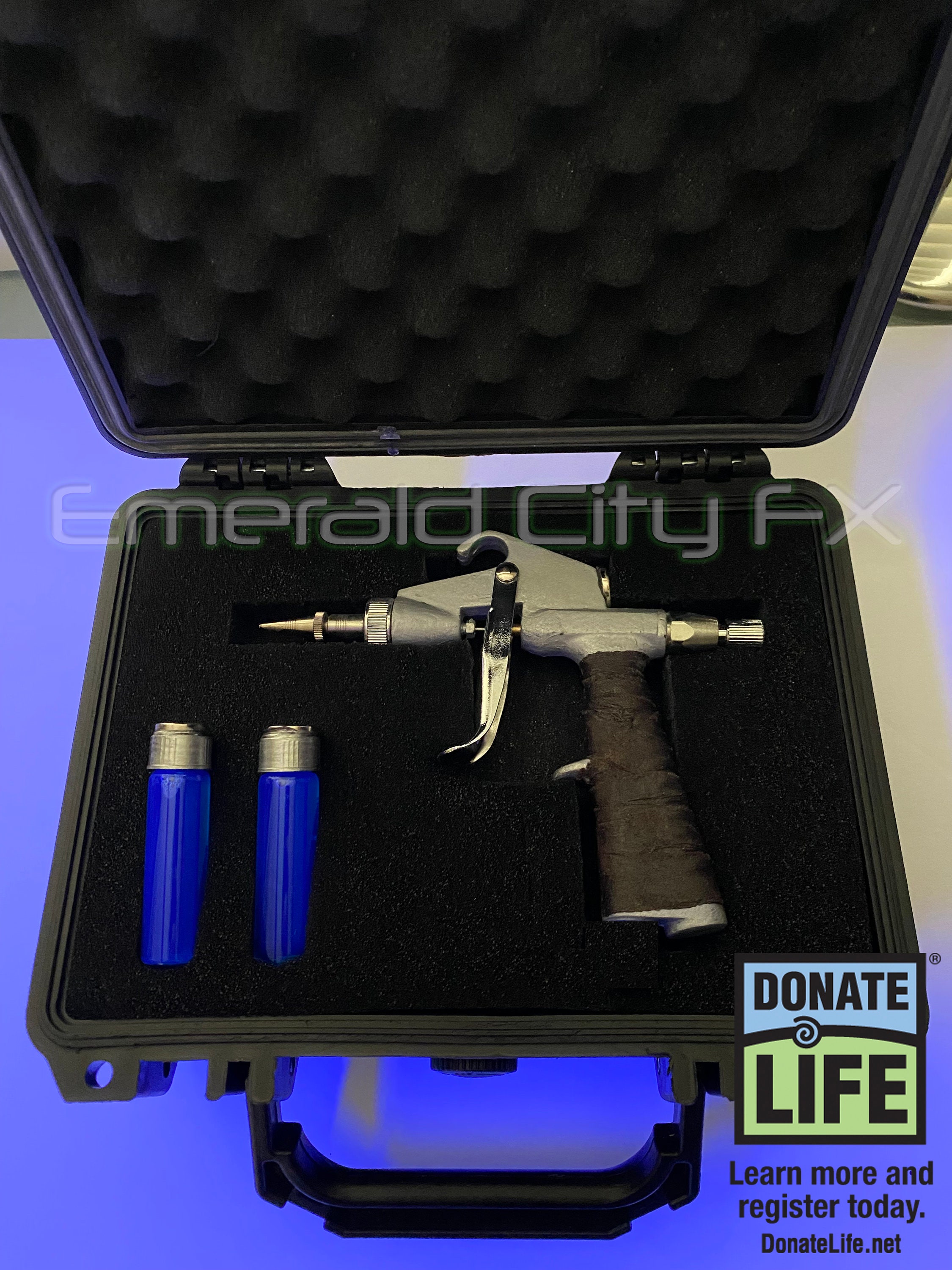 Repo the Genetic Opera-inspired Zydrate Gun Geneco Movie Prop - Etsy