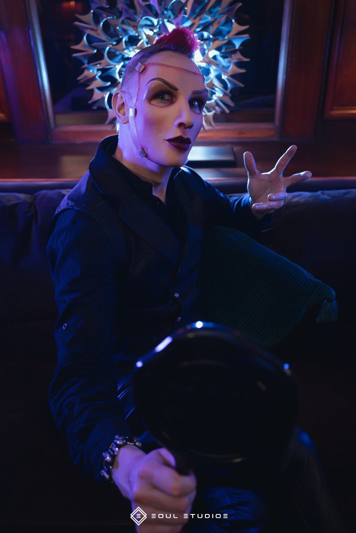 Repo the Genetic Opera-inspired Pavi Largo Flesh Mask Commission - Etsy