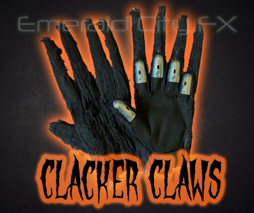 Spooky Clacker Claws Gloves for Halloween, Haunted House & Cosplay - Etsy