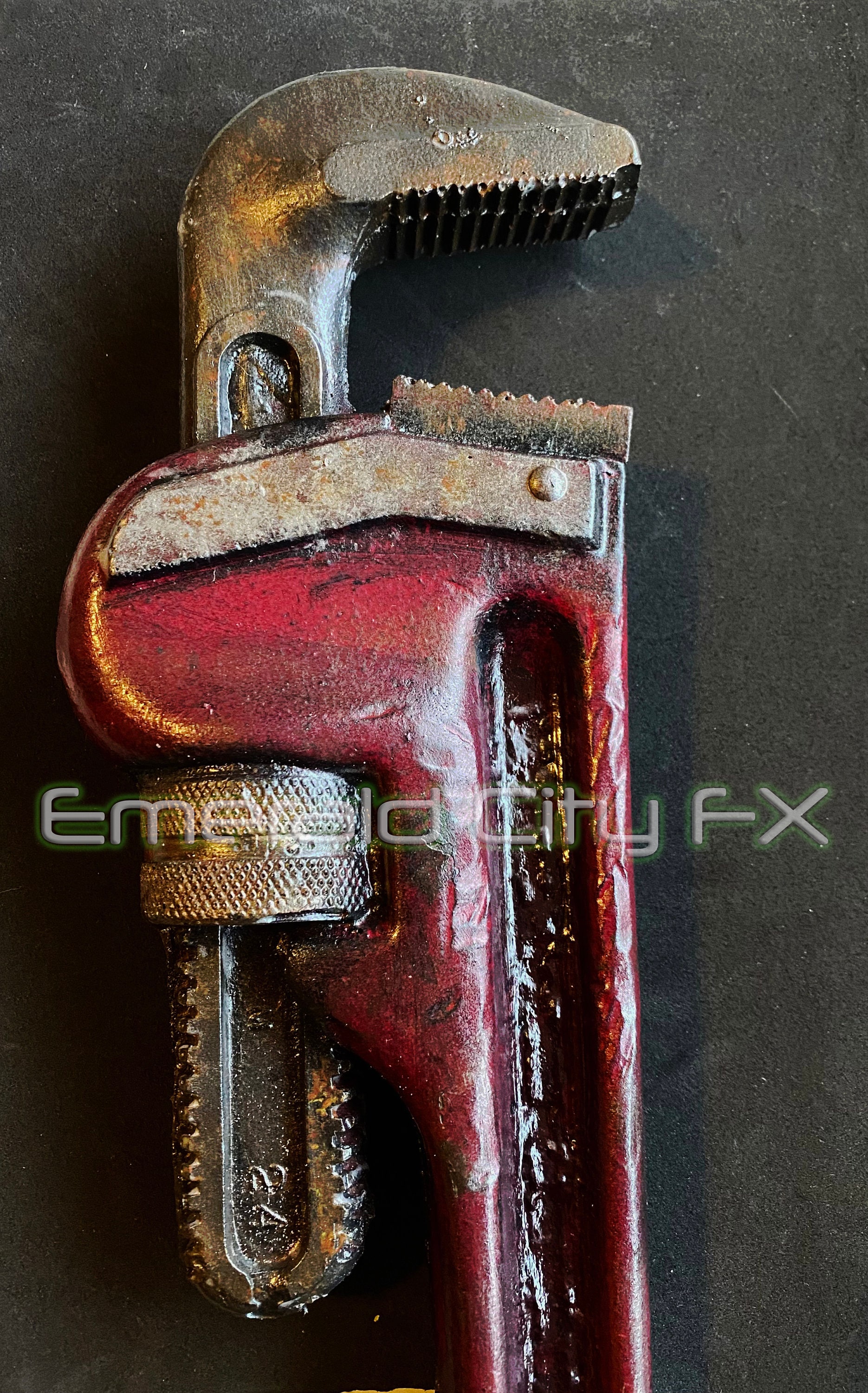 24-inch Foam Monkey Pipe Wrench Prop for Halloween, Cosplay, Haunted ...