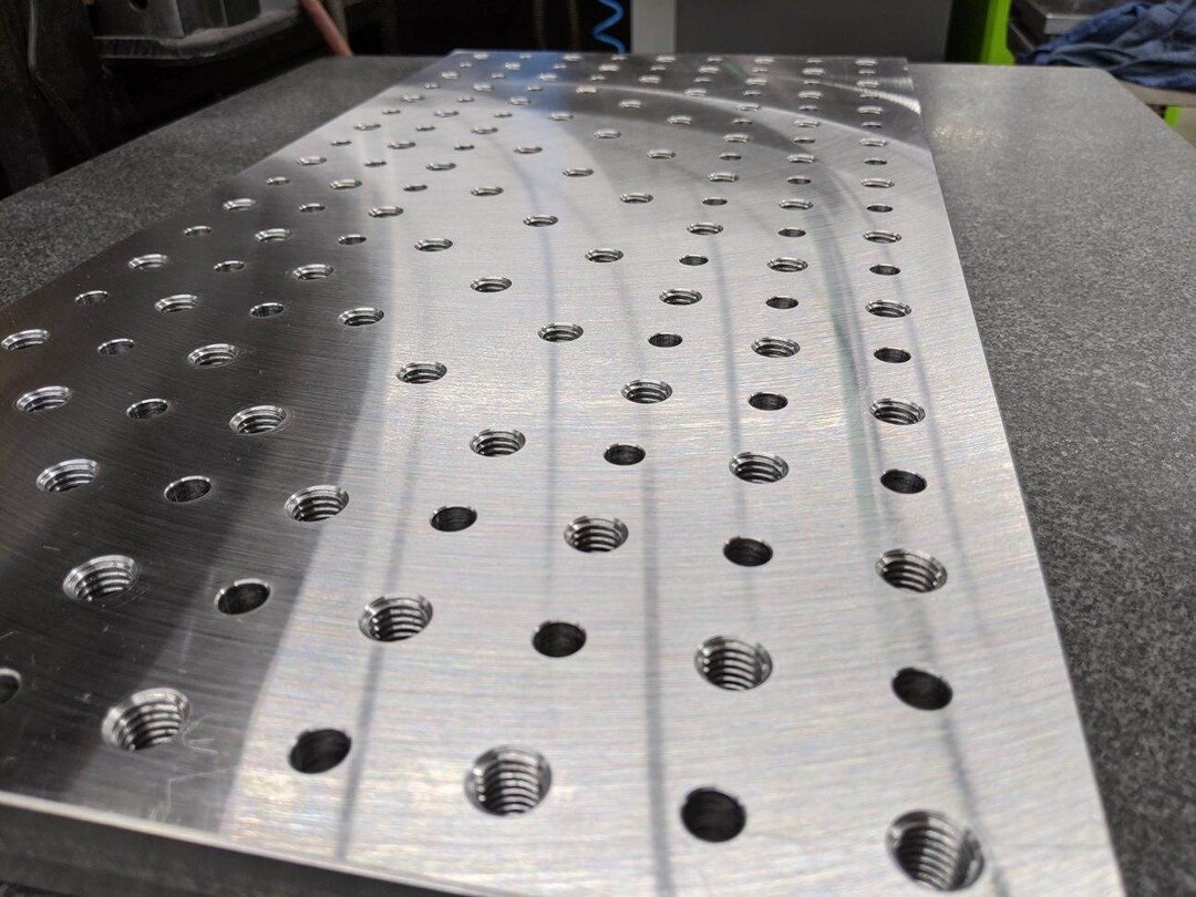 12" X 24" Steel Fixture Plate | A36 Hot Rolled Steel Fixture Plate ...