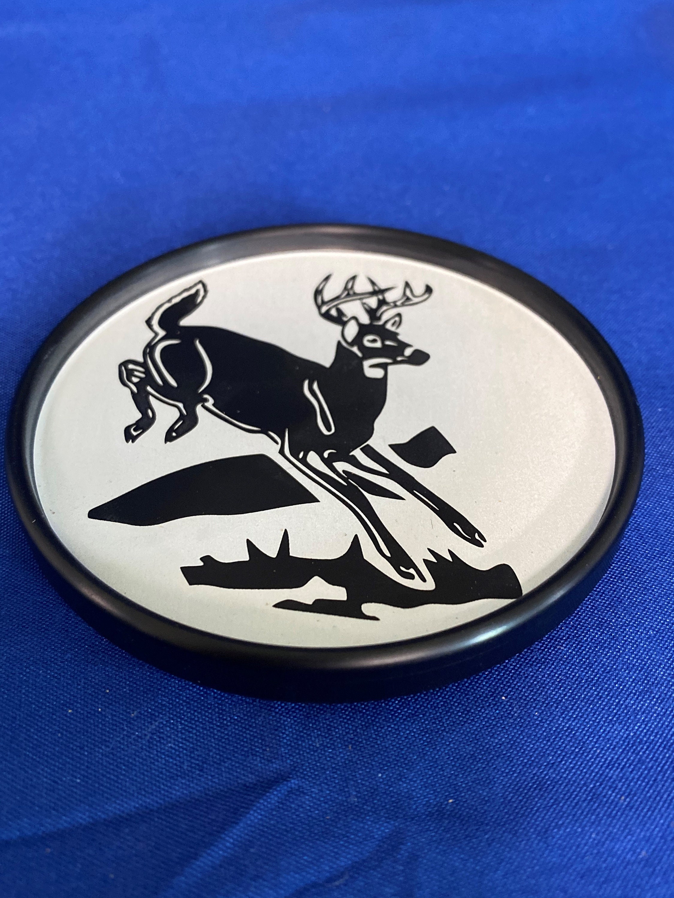 METL Deer Coaster Set METL Laser Engraved Aluminum Deer - Etsy
