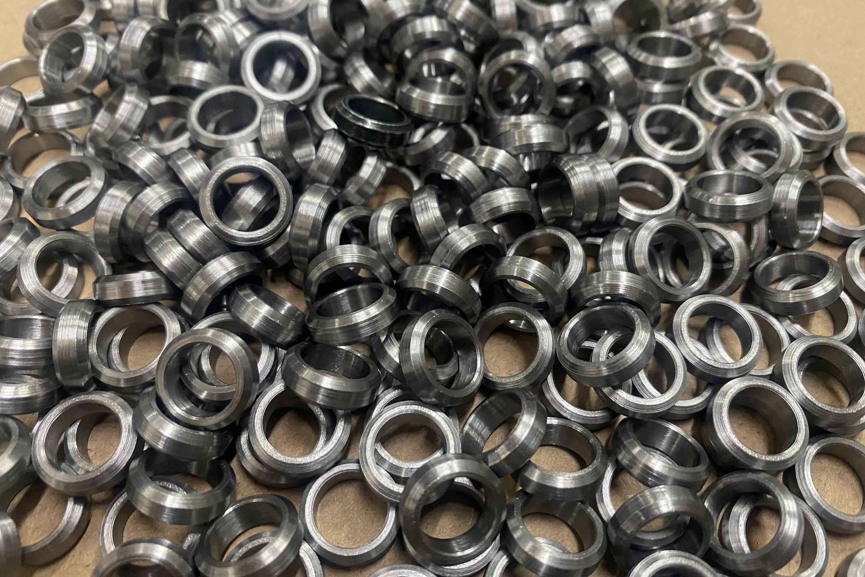 Recycled Steel Rings non-coated 20 Pounds 4000 Pieces Recycled Craft ...