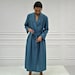 HANDMADE LINEN ROBE for Men, Natural Linen Lounge Wear, Men's Flax Robe ...