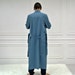 HANDMADE LINEN ROBE for Men, Natural Linen Lounge Wear, Men's Flax Robe ...