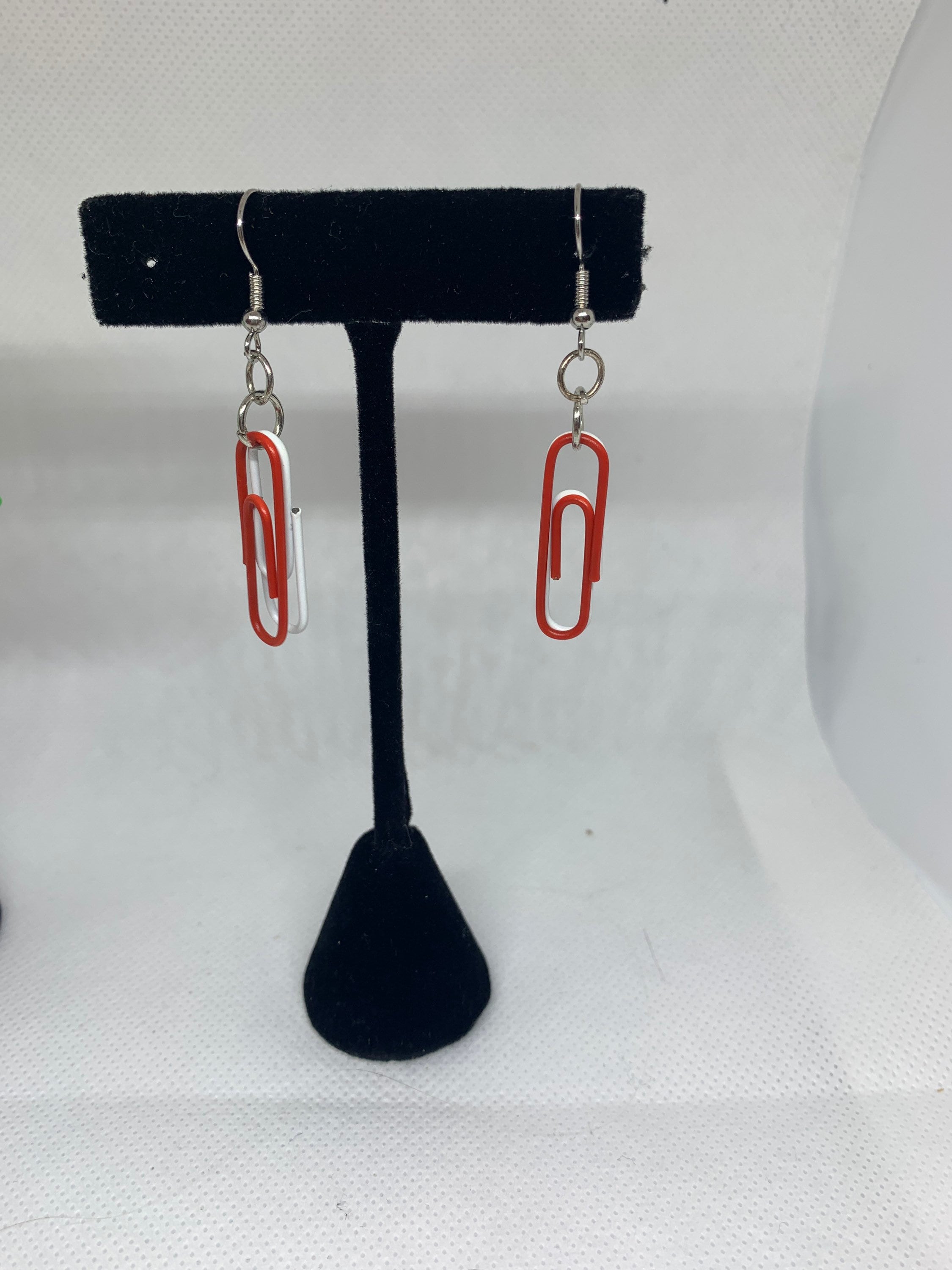 Colorful Paper Clip Earrings - Etsy Denmark