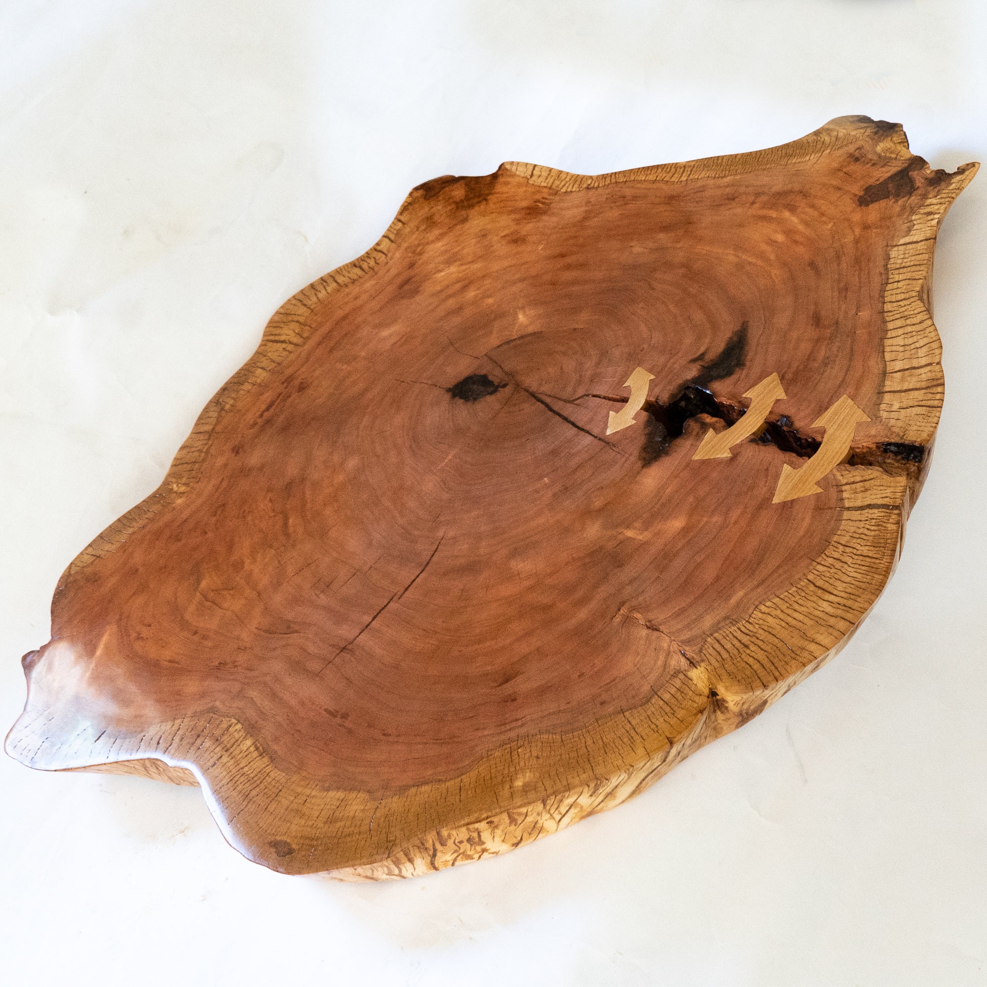 Live Edge Cherry Wood Round Table Top Slab ( in Person PICK-UP ONLY) - Etsy