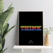 Apple THINK Poster. Apple Think Different Digital Prints. - Etsy