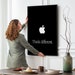 Apple Think Different Poster. Printable Apple Logo Poster. Think ...