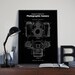 Diagram Patent for Camera Poster. First Photographic Camera Patent ...