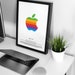Apple 1976 Logo Poster. Apple Poster. Retro Apple Logo Poster. - Etsy