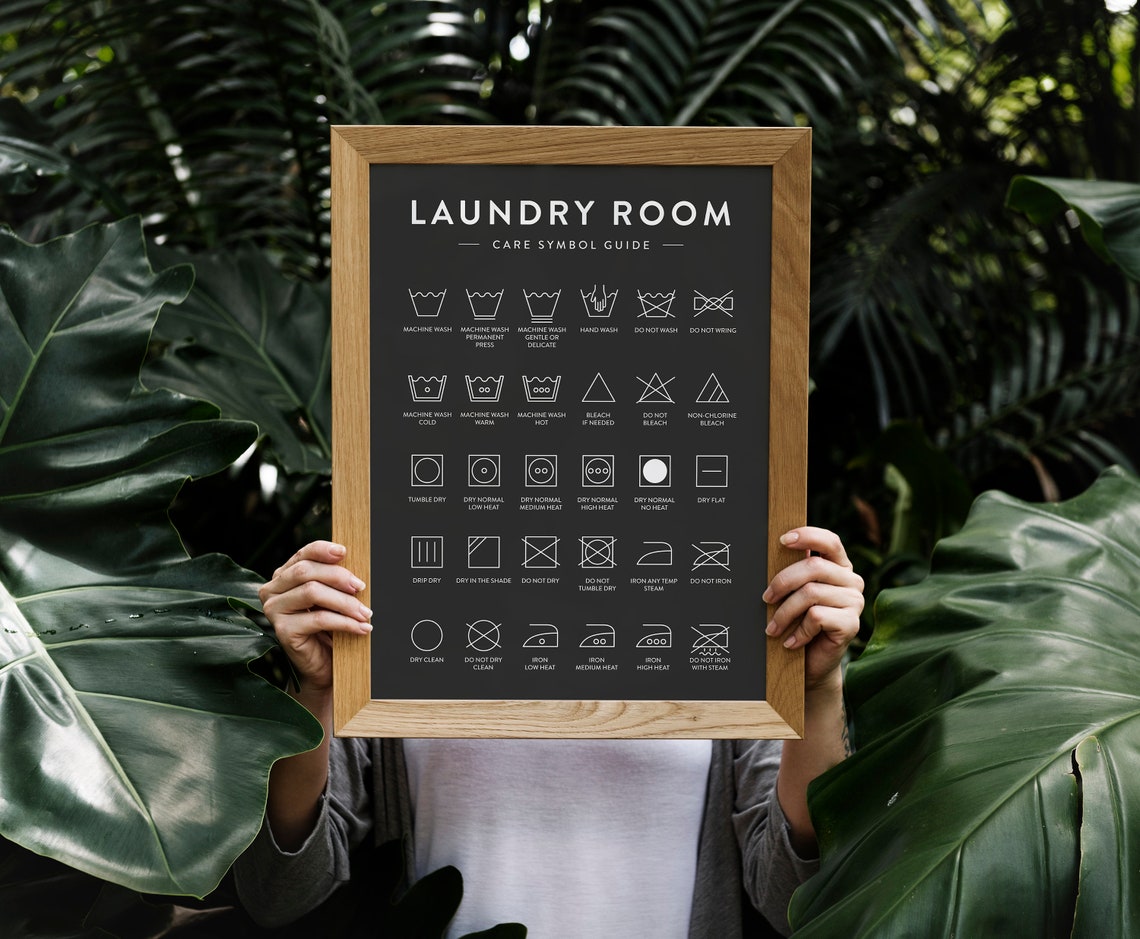 Laundry Sign Poster Laundry Sign Printable Laundry Decor - Etsy