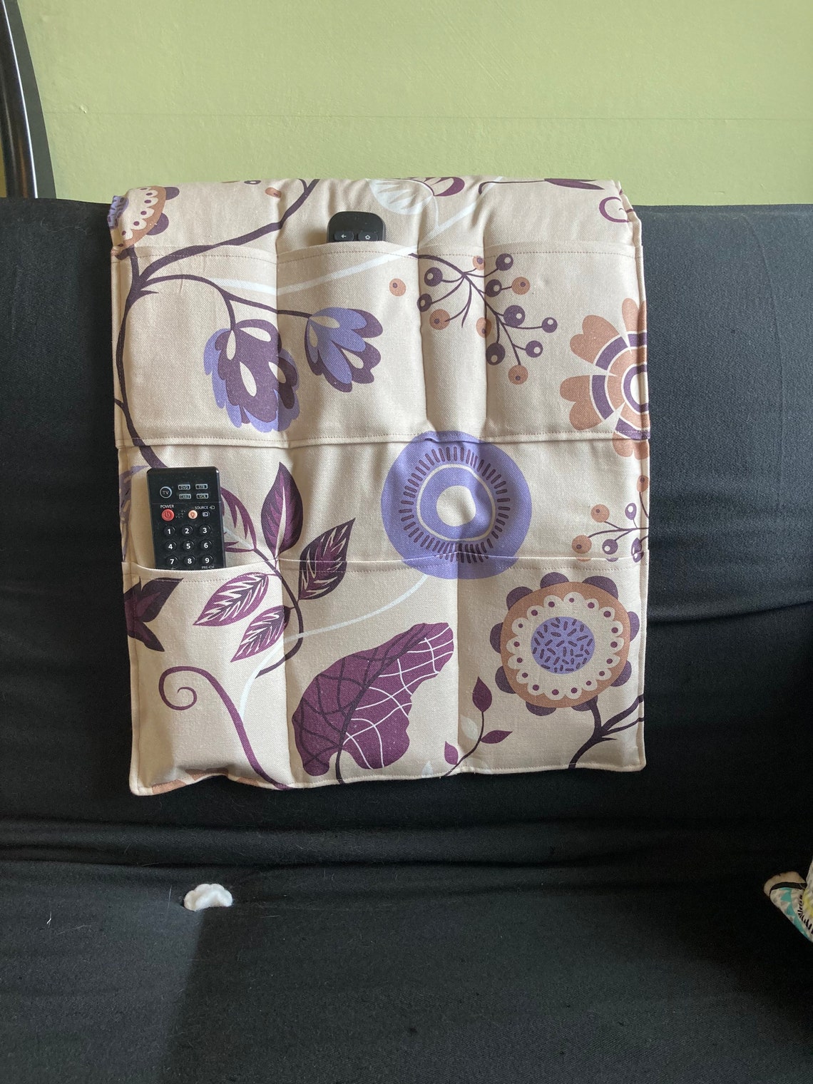 Fabric Organiser Remote Control Organiser Remote Control - Etsy