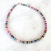 Confetti Gemstone Necklace - Etsy