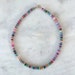 Confetti Gemstone Necklace - Etsy