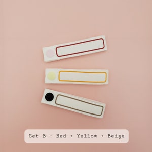 Mini Name Tag | Personalized Name Tags for Cloth, School Supplies ...