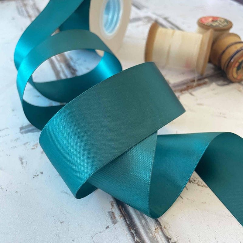 Teal Ribbon - Etsy UK