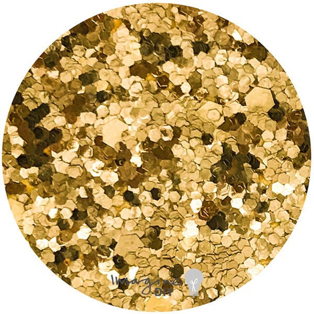 Sequin Glitter Paper - Gold | PACK OF 5 | Gold Glitter Paper With ...