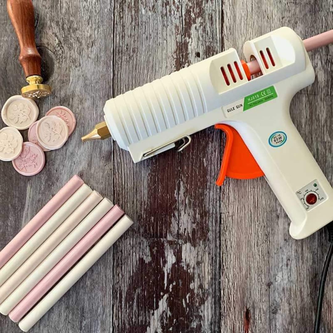 Sealing Wax Gun Wax Melting Gun Adjustable Temperature Glue Gun Perfect ...