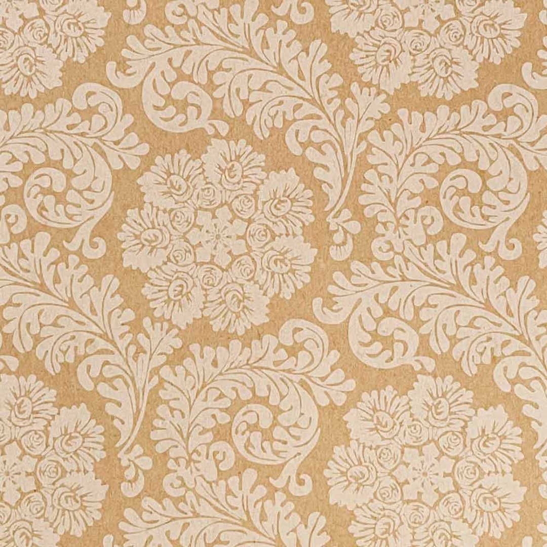 Patterned Kraft Paper Background