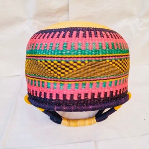 Bolga Basket, Large Basket, African Market Basket, Bolgatanga Baskets ...