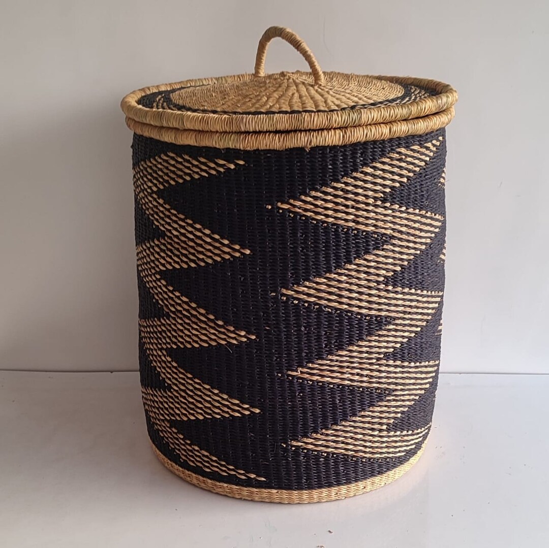 Bolga Basket, Laundry Basket - Etsy