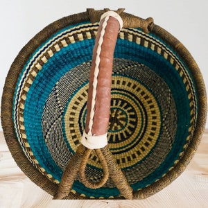 Bolga Basket, Large Basket, African Market Basket, Bolgatanga Baskets ...
