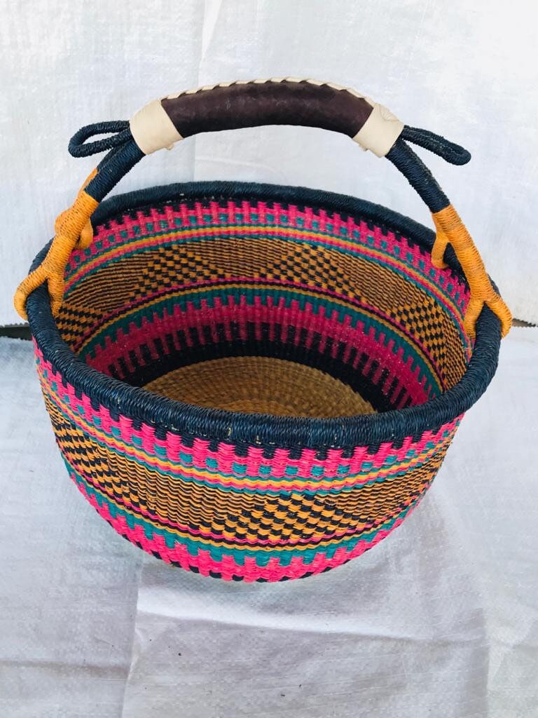Bolga Basket Large Basket African Market Basket Bolgatanga | Etsy