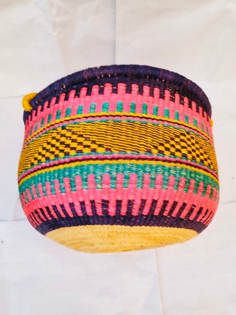 Bolga Basket Large Basket African Market Basket Bolgatanga | Etsy