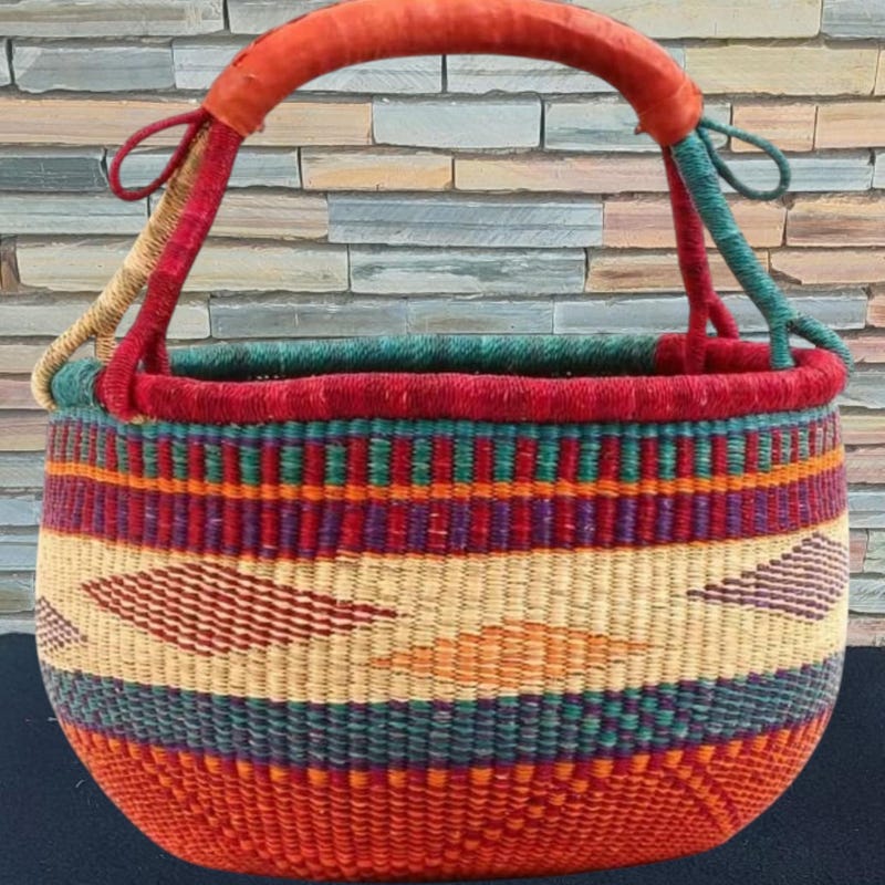 Large African Baskets - Etsy