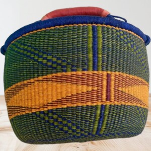 Bolga Basket, Large Basket, African Market Basket, Bolgatanga Baskets ...