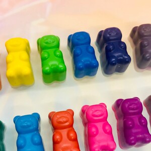 Gummy Bear Crayon Set - Etsy