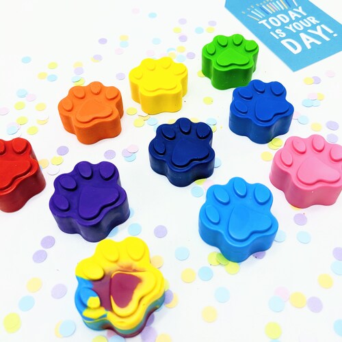 Puppy Dog Crayons Puppy Party Favors Kids Gifts Stocking - Etsy