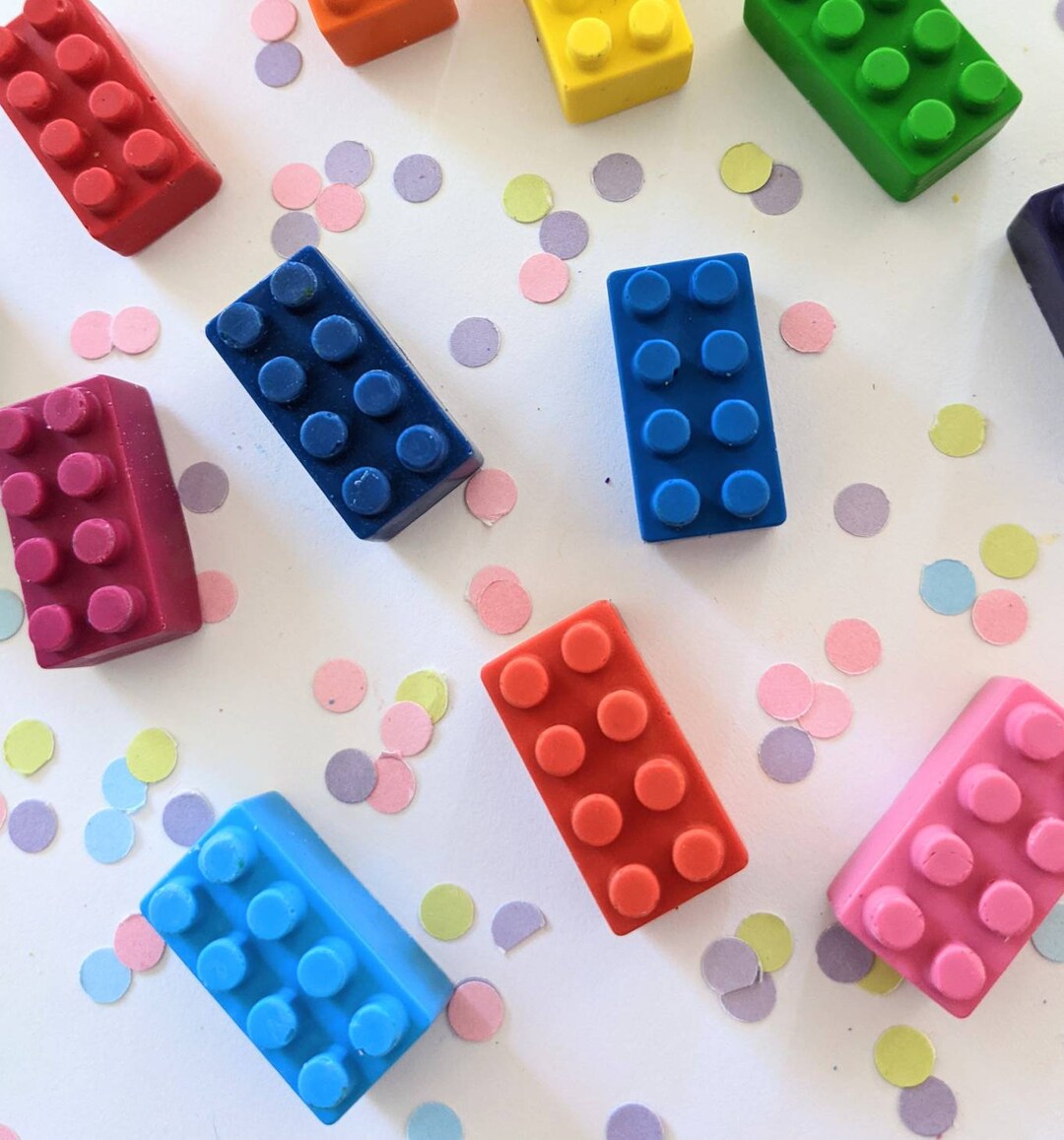 Birthday Brick Crayon Favors - Etsy