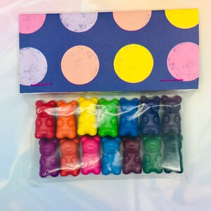 Gummy Bear Crayon Set - Etsy
