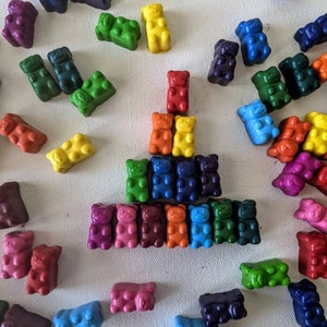 Gummy Bear Crayon Set - Etsy